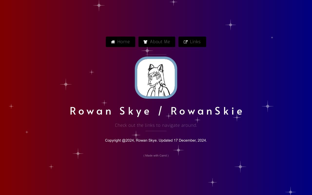 Welcome to Rowan Skye's Carrd